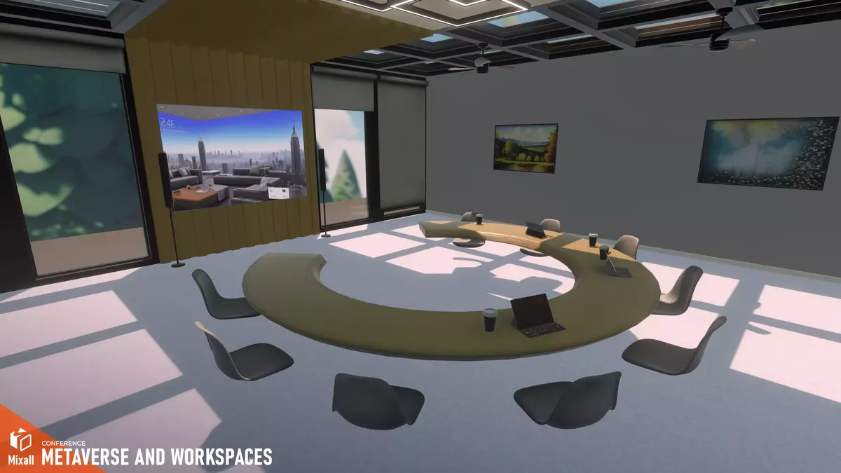 Metaverse ومساحات العمل المؤتمر مراجعة حزمة Unity Asset Store Sharp Coder Blog