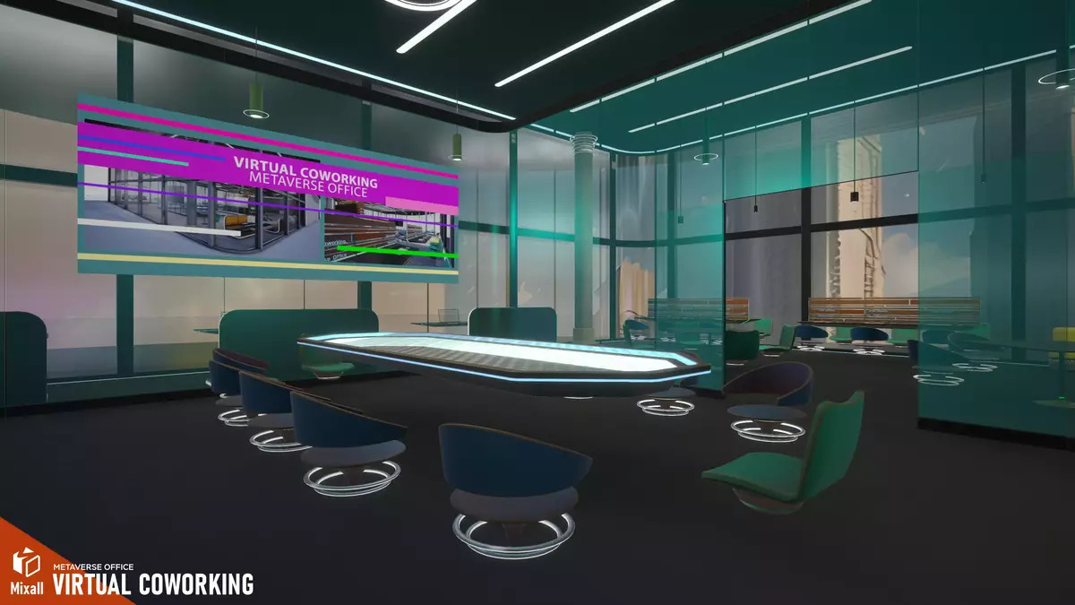 العمل المشترك الافتراضي مكتب Metaverse مراجعة حزمة Unity Asset Store Sharp Coder Blog