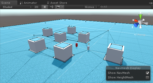 الوحدة 3D NavMesh خبز